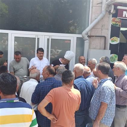 İlçe Müftümüz Abdullah YALMAN Haymana esnaflarından Miras Restaurant ...