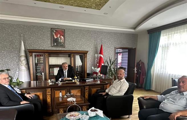 Ankara Müftümüz Dr. Hasan ÇINAR İlçe Müftümüz Dr. Mahmut AY'a Yeni ...