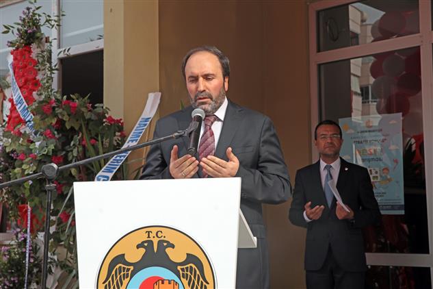 SAMİ BEKAR İLKOKULU DUALARLA AÇILDI