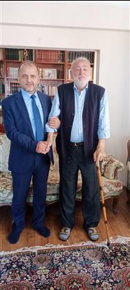 HACI HAFIZ İZZET FAT EVİNDE ZİYARET EDİLDİ