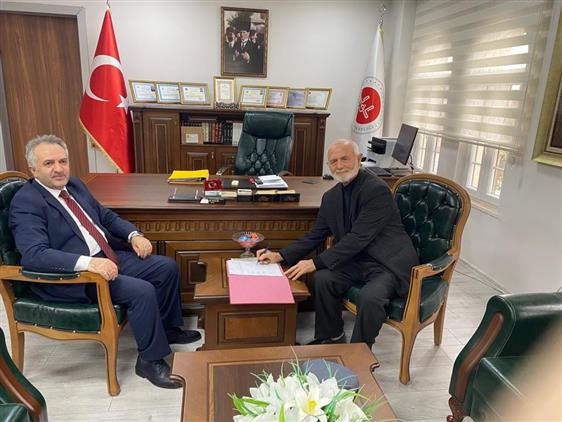 "Beylikdüzü Müftülüğü'nde Camii Devir Teslim İmzaları Atıldı"