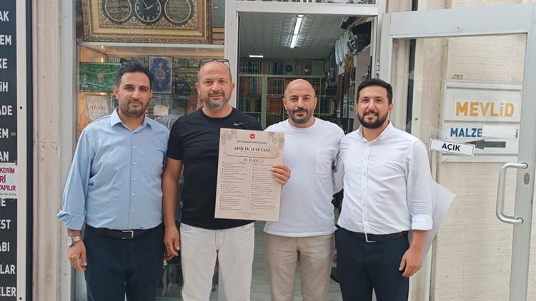 ''Ahilik Haftası Etkinlikleri Beylikdüzü Müftülüğü Esnaf Ziyareti''
