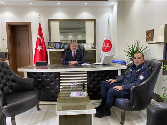 Kuzeykent Şehit Şerife Özden Kalmış Polis Merkezi Amiri Vedat Dede ...