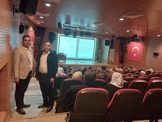 65 UMRECİYE SEMİNER VERİLDİ